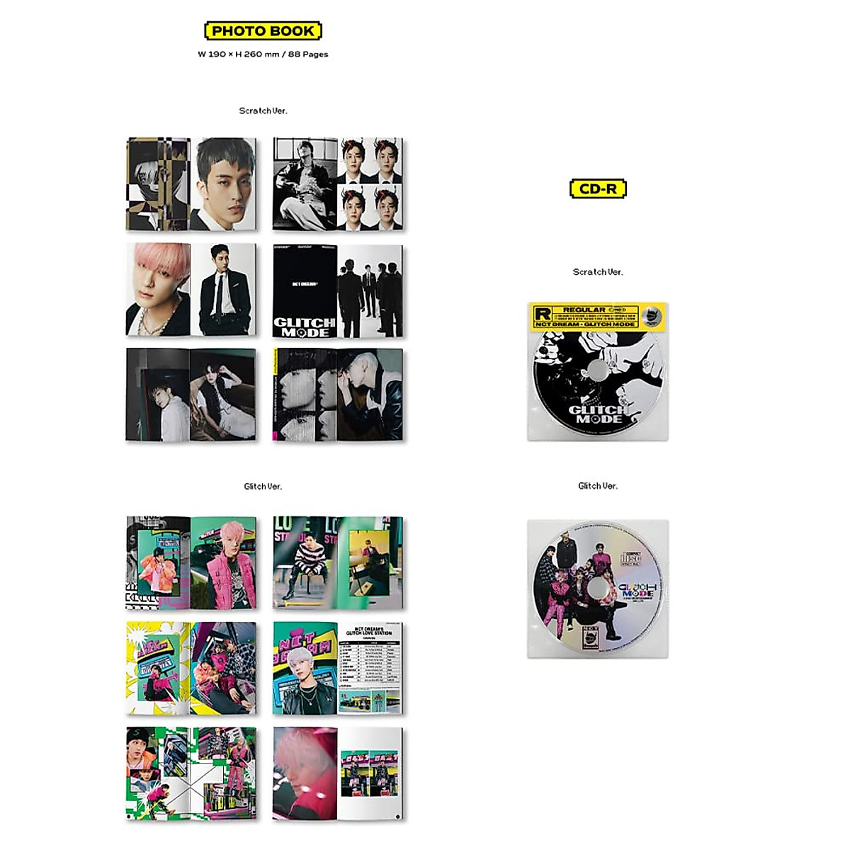 NCT Dream - Glitch Mode the 2nd Album Photobook version (B ver)