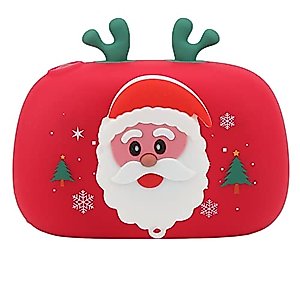 Shanrya Kids Toy, Small Portable Kid Camera Christmas Style for Outdoor for Indoor