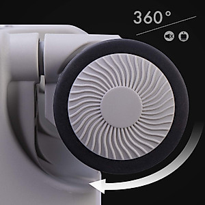 TRAVELKING All Aluminum Carry On Luggage with TSA Locks Fashion Cool Metal Hard Shell Spinner Suitcase (Silver, 20 Inch)…