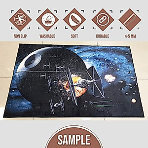 Starwars Rug, Death Star Rug, C569 (31”x47”)=80x120cm