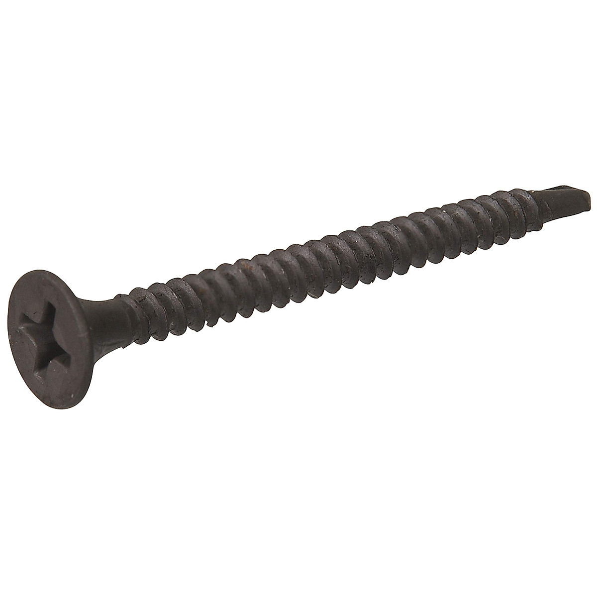 The Hillman Group 47115 8 x 3-Inch Self Drilling Drywall Screw Number 2 Self Drilling Point,Black Phosphate