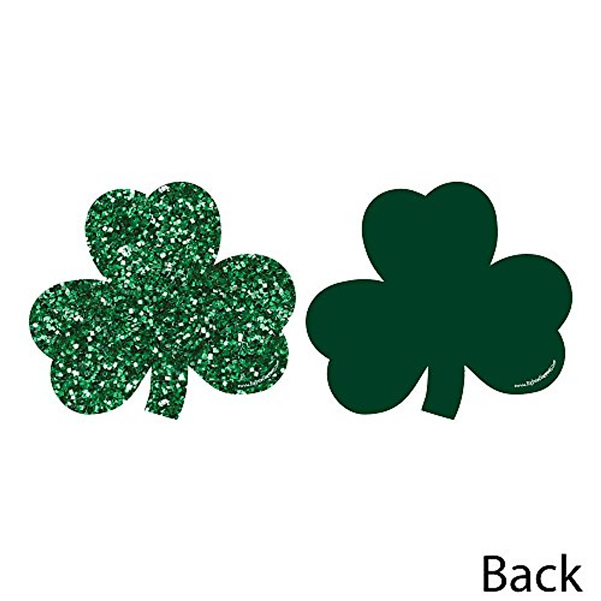 St. Patrick's Day - Shamrock Decorations DIY Saint Patty's Day Party Essentials - Set of 20
