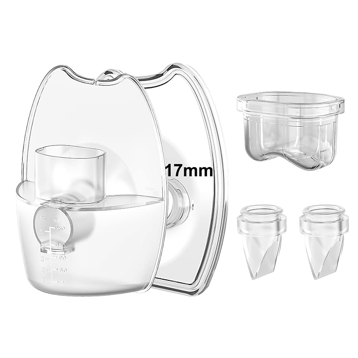 17mm-Replacement Parts（with Top Openning） of Bellababy Wearable Breast Pump BLA8038 and BLA8039