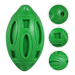 TEHAUX Pet Sound Toys Football Rubber