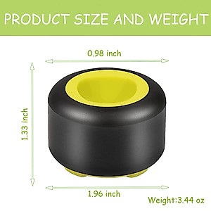 Shaver Razor Stand for Philips Norelco One Blade QP2520 & QP2630, Aluminum Alloy Razor Stand for Bathroom Sink, Desk, Counter, Dresser, or Travel Gifts,Anti-silp Safety Shaving Holder (Green+Black)