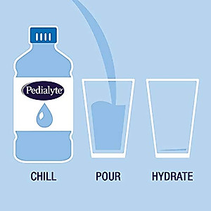 Pedialyte Electrolyte Solution, Hydration Drink, Unflavored, 1 Liter
