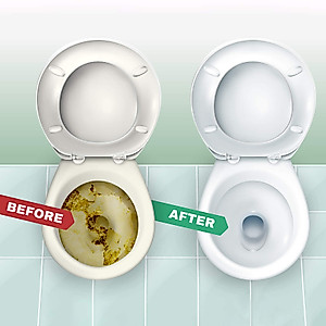 20 Pieces Pumice Stones for Cleaning - Pumice Scouring Pad, Stick Cleaner for Removing Toilet Bowl Ring, Bath, Household, Kitchen, Pool, 5.9 x 1.4 x 0.9 Inch(White)