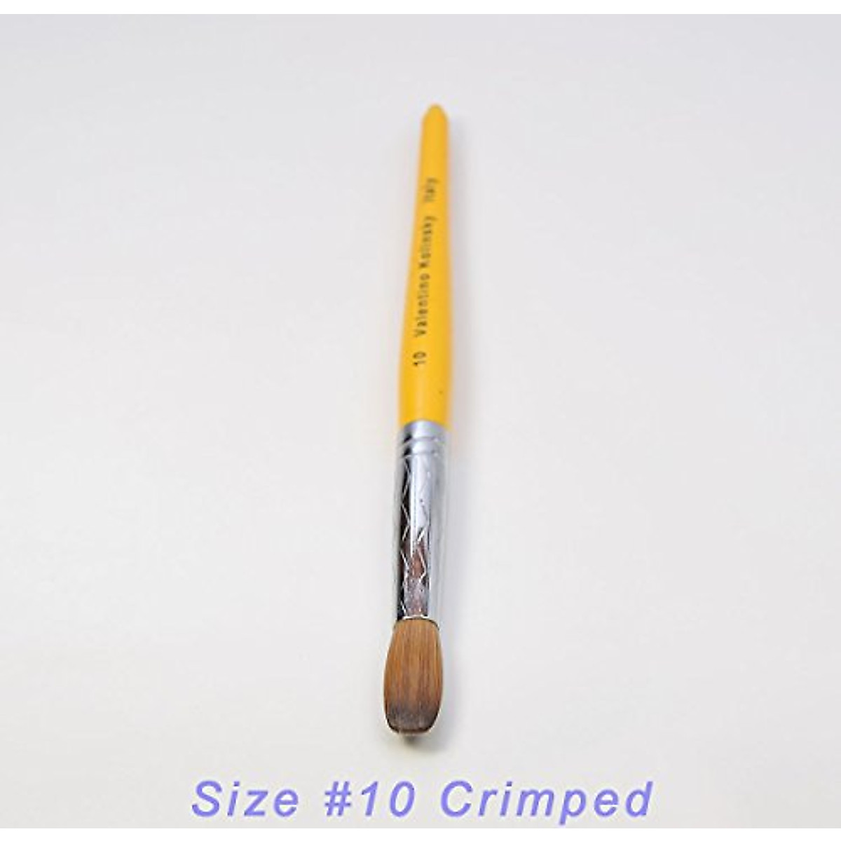 Valentino - Acrylic Nail Brush (Size #10 Crimped)