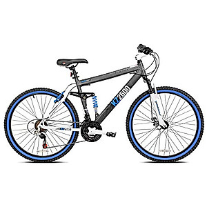 Kent International KZ2600 Dual-Suspension Mountain Bike, 26-Inch