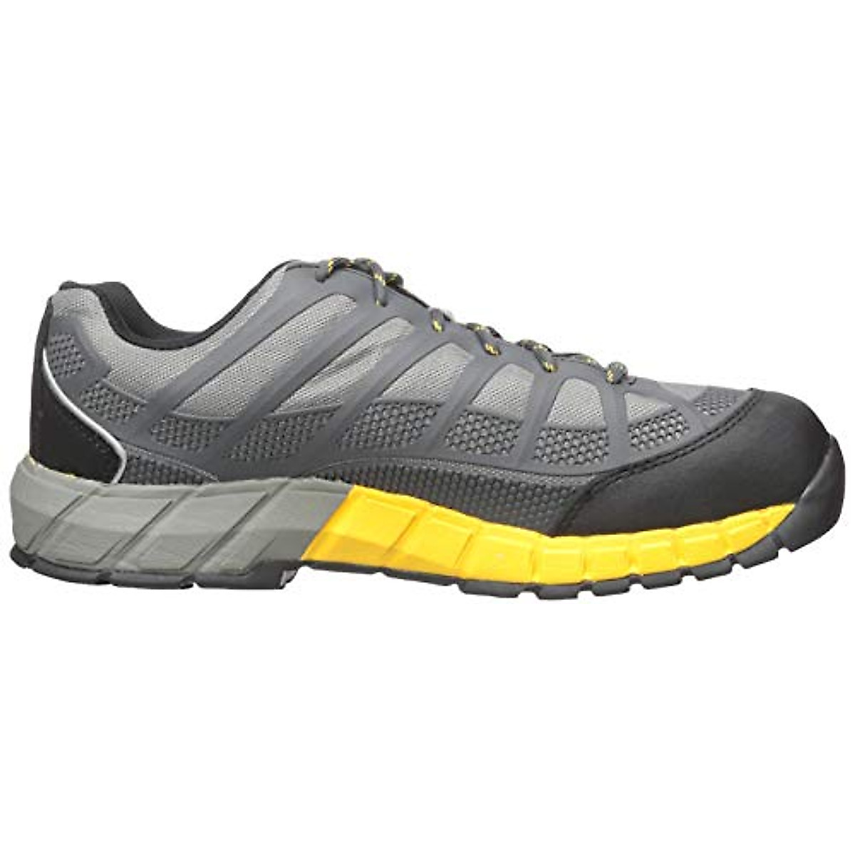 Caterpillar Men's Streamline Composite Toe Work Shoe Construction, Grey, 10.5
