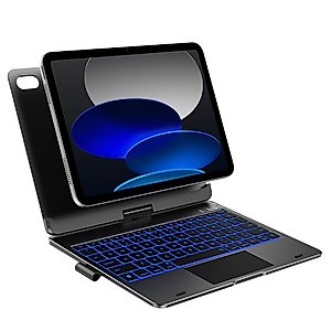 typecase Keyboard Case for iPad 10th Generation: 360° Rotatable - Magnetic Case - Multi-Touch Trackpad - 11 Color Backlight - Thin & Light for Apple iPad 10th Gen 10.9 (2022)
