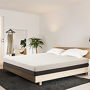 BSHOMGI King Mattress 10 Inch Gel Memory Foam Mattresses for Cool Sleep Pressure Relief, Gel Multi Layered King Size Memory Foam Bed Mattress in a Box (King)