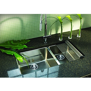 Franke KB-36RM Kubus Series 19" x 17" Kitchen Roller Mat, Stainless Steel, Small