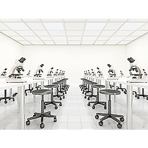 Lithonia Lighting CPANL 2X2 33LM SWW7 120 TD DCMK 2 Ft. x 2 Ft. LL CPANL LED Flat Panel with 3300 Lumens and 3500 to 5000K Switchable CCT with Direct Ceiling Mount Bracket