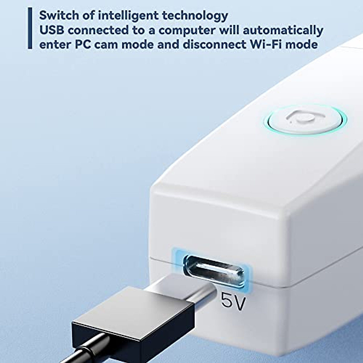 KXDFDC 2MP 1080P WiFi Electron Microscope USB Mobilephone Computer Connecting Microscope Photo Video Portable Electron Microscop
