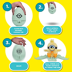 Wow! PODS Stuff Minions: Rise of Gru - Drop 'n Pop Minion Toy Zodiac Chicken | Official Film Merchandise, Collectables, Toys and Gifts for Boys and Girls, Aged 5+, Yellow