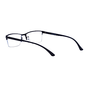ALWAYSUV Myopia Glasses Black TR90 Frame Shortsighted Distance Eyeglasses For Men Women -1.5 Please kindly note these are not reading glasses