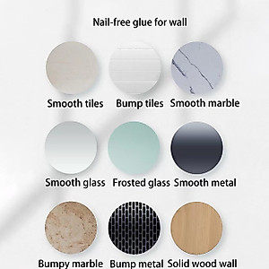 Vaisoeny Wine Glass Holder Under Cabinet ，Wine Glass Rack - Under Cabinet Stemware Wine Glass Holder Glasses Storage Hanger plastic Organizer for Bar Punch-free Self-adhesive 2 Pack（White）