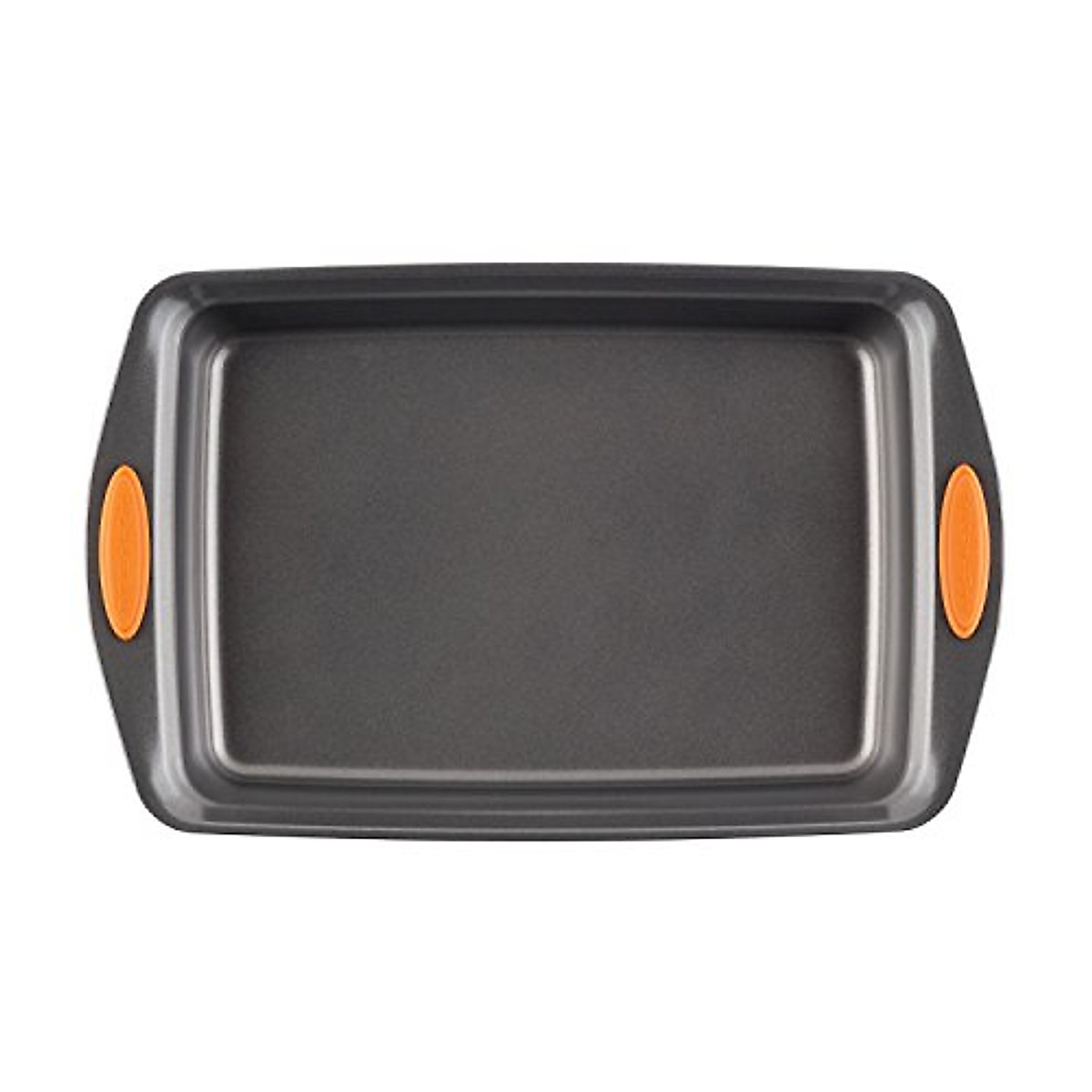 Rachael Ray Bakeware, Nonstick Baking / Cake Pan With Lid and Grips, Rectangle - 9 Inch x 13 Inch, Gray