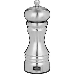 Trudeau Professional Pepper Mill, 6", Stainless Steel