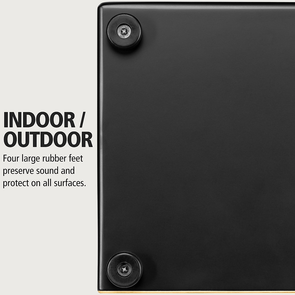 Meinl Cajon Box Drum with Internal Snares - NOT MADE IN CHINA - Maple Frontplate / MDF Body Full Size, 2-YEAR WARRANTY (MCAJ100BK-MA)