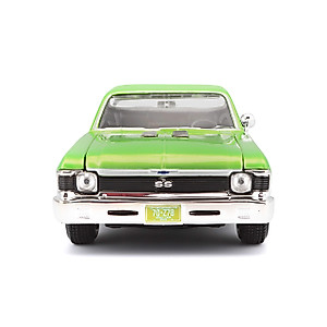 Maisto 1:24 Scale 1970 Chevrolet Nova SS Diecast Vehicle (Colors May Vary) , Green