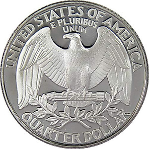 1998 S Washington Quarter Choice Proof 90% Silver 25c US Coin Collectible