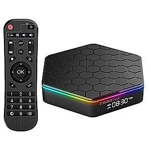 Android TV Box 12.0 4GB RAM 64GB ROM TV Box Android 2022 H618 Quad-core Cortex-A53, Android Box 4K 6K with Wi-Fi 6 2.4G/5G Bluetooth 5.0 HDR10+ Ethernet 100M USB 2.0 Smart TV Box