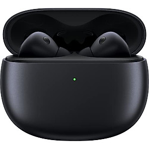 Xiaomi Buds 3, Up to 40dB ANC, 3 ANC Modes, Dual Transparency Modes, Dual-Magnetic Dynamic Driver, Hi-Fi Sound Quality, 32 Hours Battery Life, IP55 Dust and Water Resistance, Wireless Charging, Black