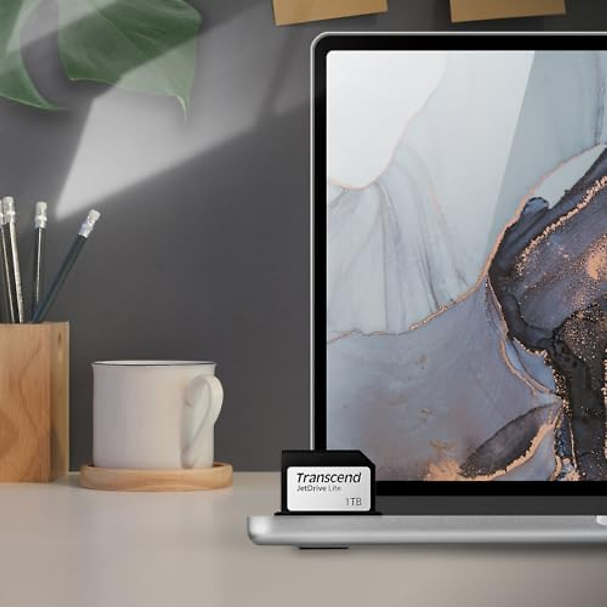 Transcend 128GB JetDrive Lite 330 Storage Expansion Card for 13-Inch MacBook Pro with Retina Display (TS128GJDL330),Black, Silver