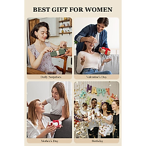 BABEYOND 1920s Flapper Imitation Pearl Bracelet Great Gatsby Elastic Pearl Bracelet Roaring 20s Accessories Jewelry 5 Rows (Style 2-Rose Gold)