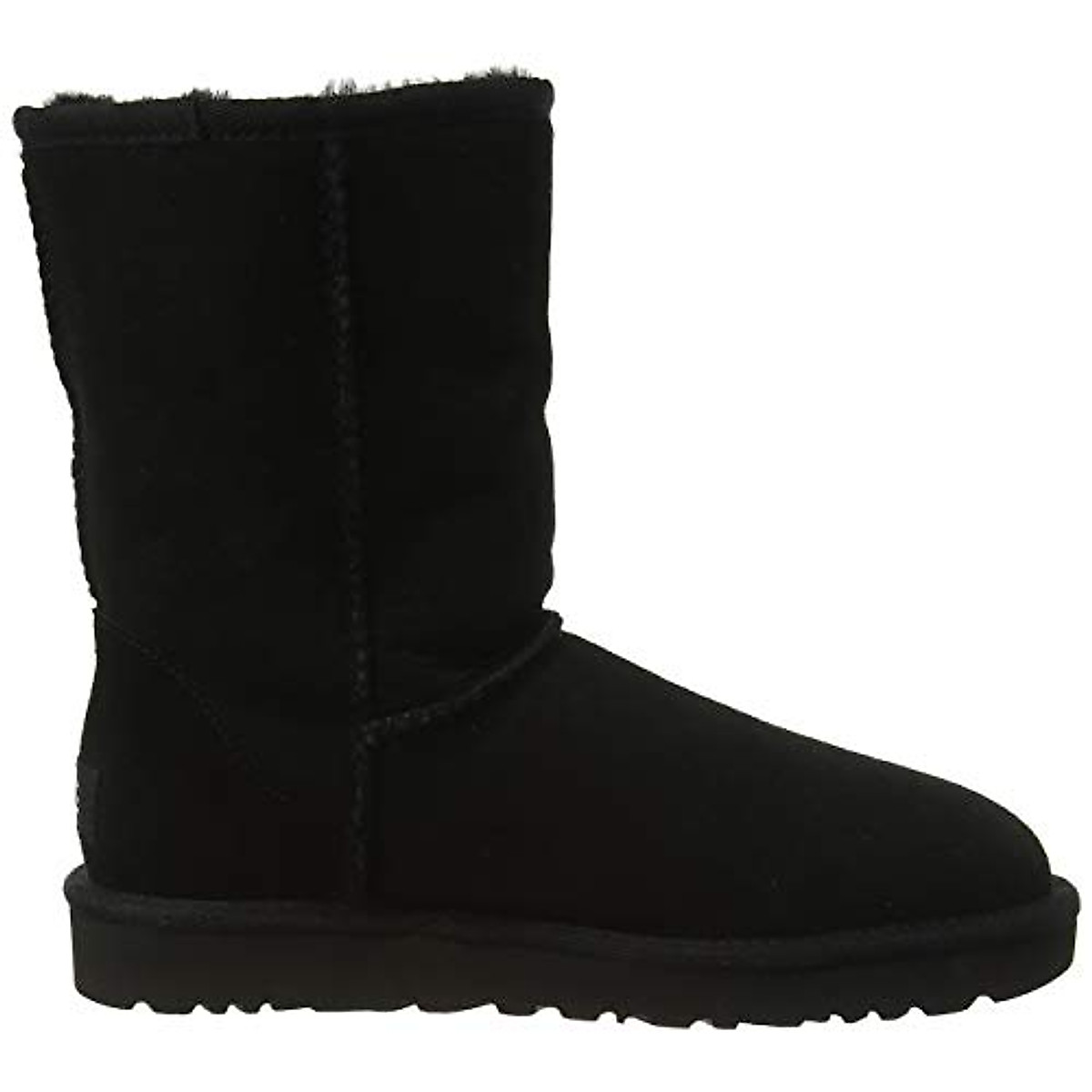UGG Women's Classic Short II Boot, Black, 7
