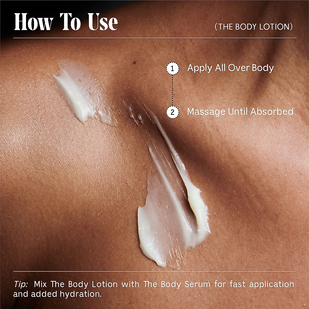 Nécessaire The Body Lotion - Firming Lotion with 5 Peptides, 2.5% Niacinamide, Vitamin C/E + Omega 6/9. Non-Comedogenic. Fragrance-Free. 200 ml / 6.8 fl oz.