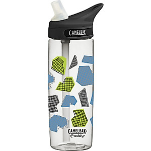 CamelBak Eddy Water Bottle, Jagged Geo, 0.6 L