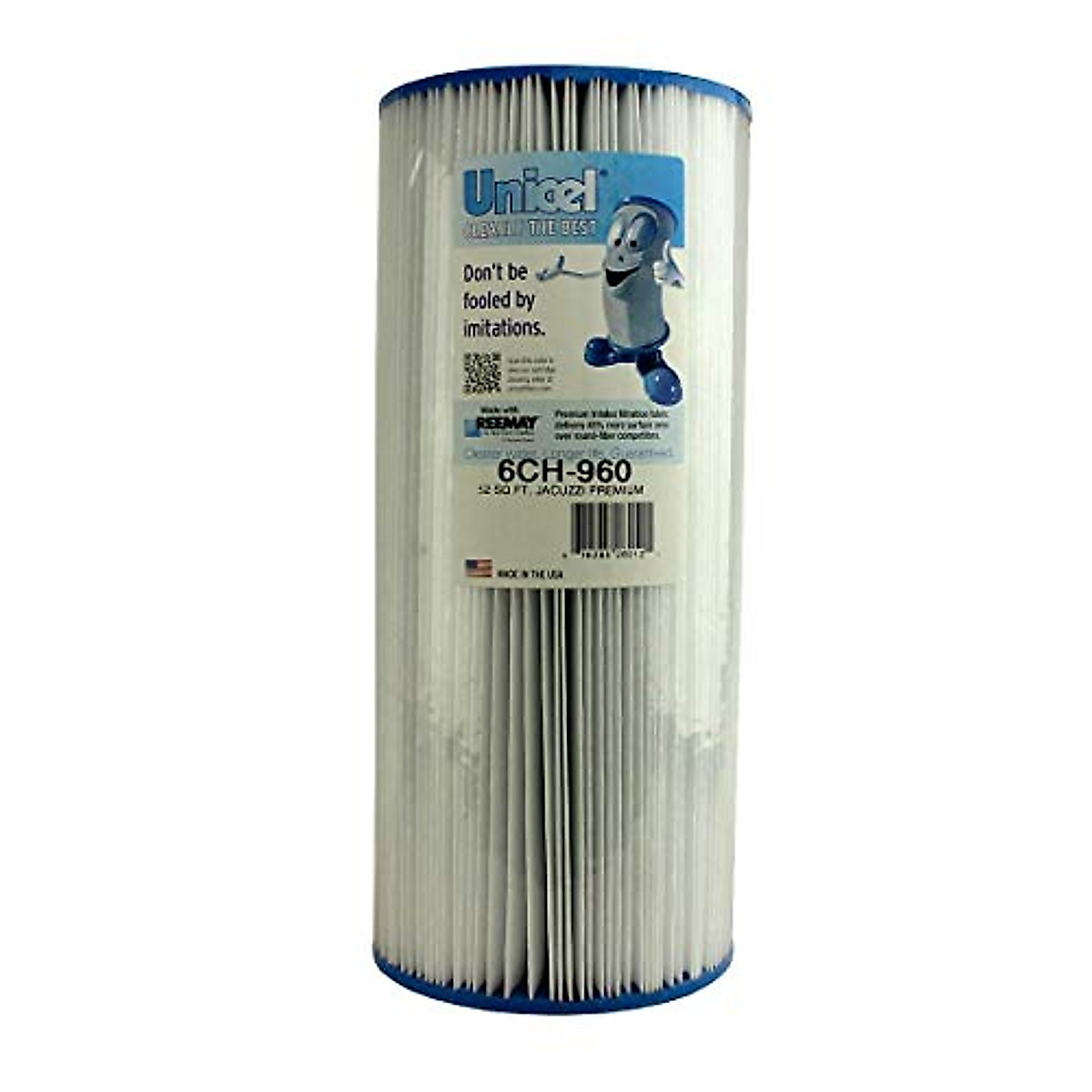 Unicel 6CH-960 Premium Replacement Pool Spa Filter Cartridge (6 Pack)