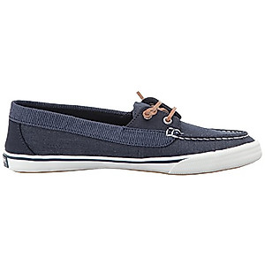 Sperry Womens Lounge Away Sneaker, Navy, 7.5