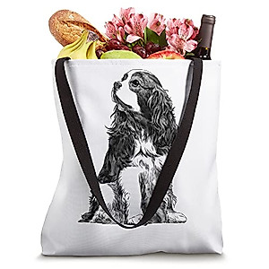 Dog Cavalier King Charles Spaniel Tote Bag