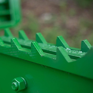 Titan Attachments 12" Rotating Tree Shear Attachment 5" Cylinder for JD Hook and Pin Loaders
