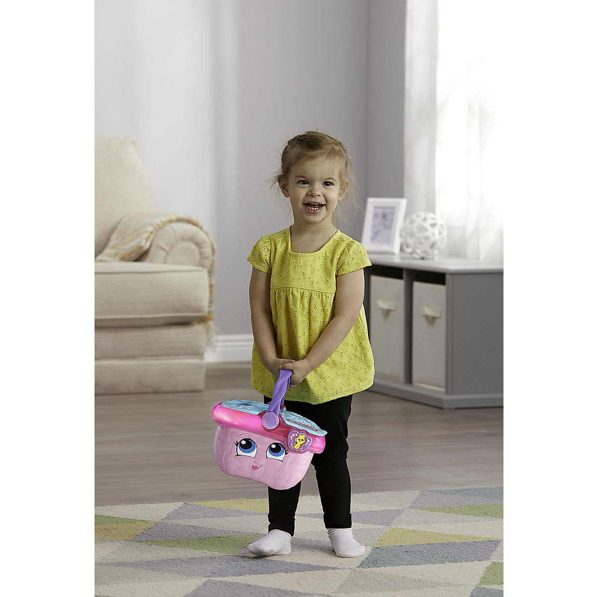 LeapFrog Shapes and Sharing Picnic Basket (Frustration Free Packaging), Pink