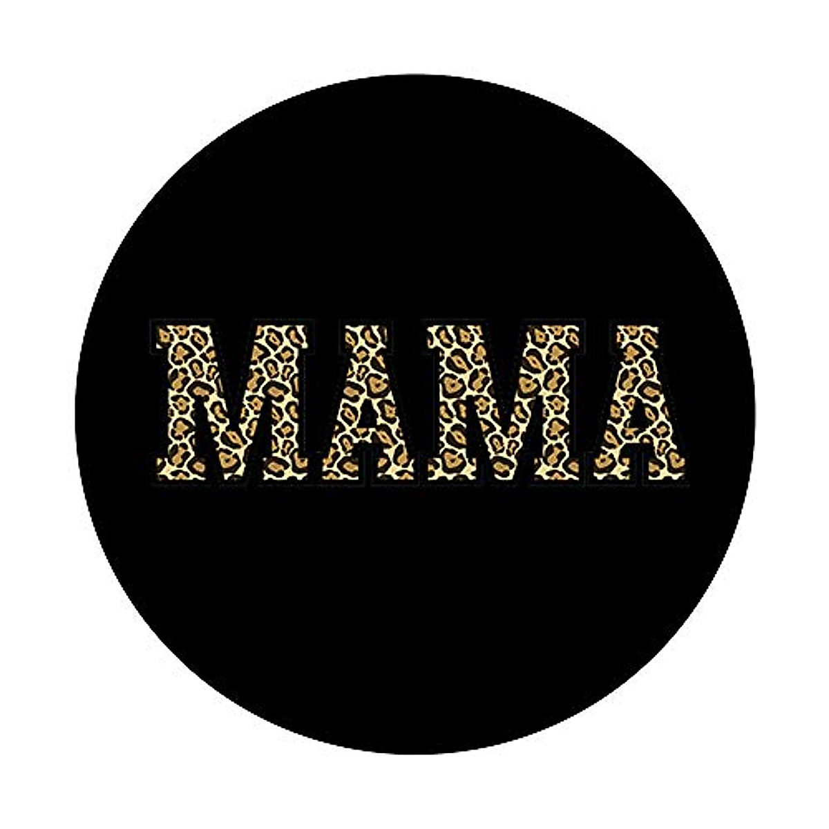 Mama Leopard PopSockets PopGrip: Swappable Grip for Phones & Tablets