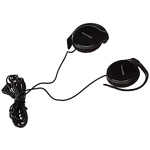 Panasonic- Rp-hs46e-k Slim Clip On Earphone - Black