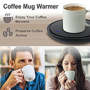 Candle Warmer, Coffee Warmer for Desk, Coffee Mug Warmer, Coffee Cup Warmer with Auto Shut Off