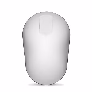 PUREKEYS Medical Mouse Touch Scroll Wireless White