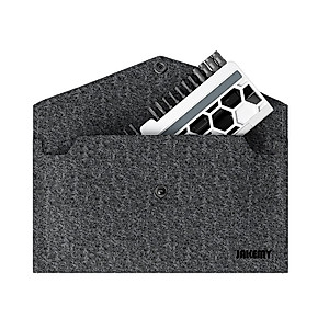 Precision Screwdriver Set 46 in 1 Electronic Repair Kit Small Magnetic Bits with Phillips Slotted Torx Hex Pentalobe for iPhone Tablet Laptop Game Console