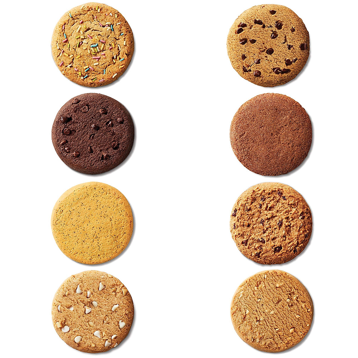 Lenny & Larry's The Complete Cookie, 8 Flavor Variety Pack, Soft Baked, 16g Plant Protein, Vegan, Non-GMO, 4 Ounce (Pack of 16)