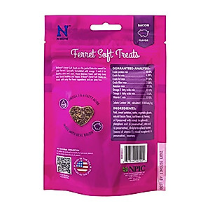 N-Bone 1 Pouch Ferret Soft Treats Bacon Flavor, 3 Oz