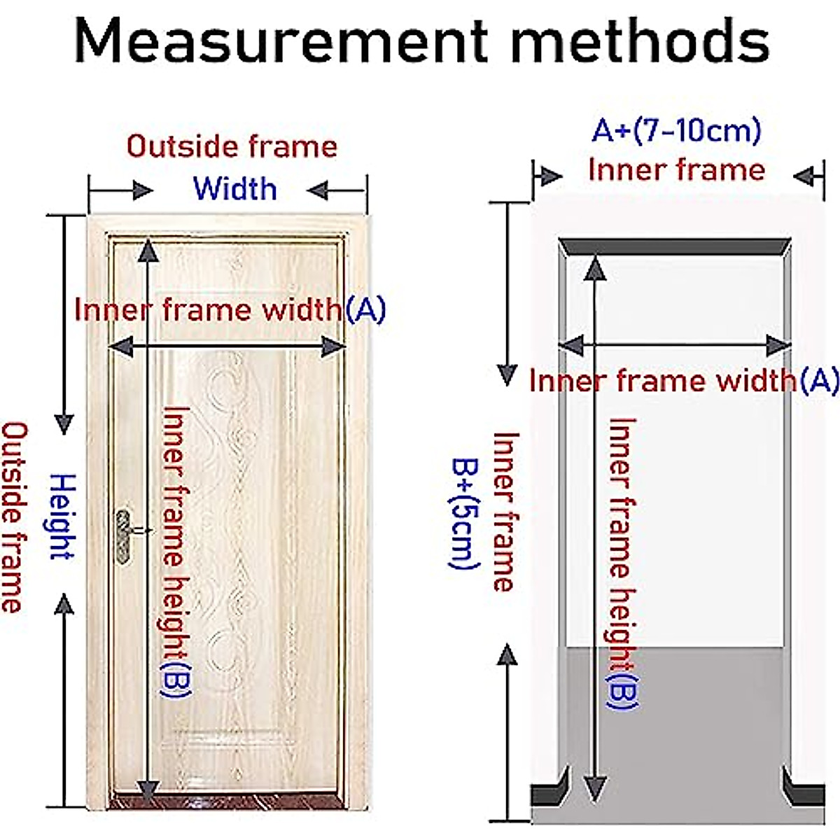 Magnetic Screen Door Pet and Kid Friendly Mosquito Curtain Self Sealing Mesh Curtain Full Frame Hook & Loop for Patio Doors -D-100x220cm(39x87inch)
