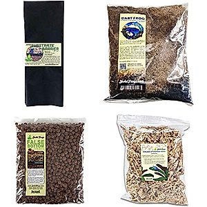 Josh's Frogs Bioactive Dart Frog Substrate Vivarium Bundle- Extra Small