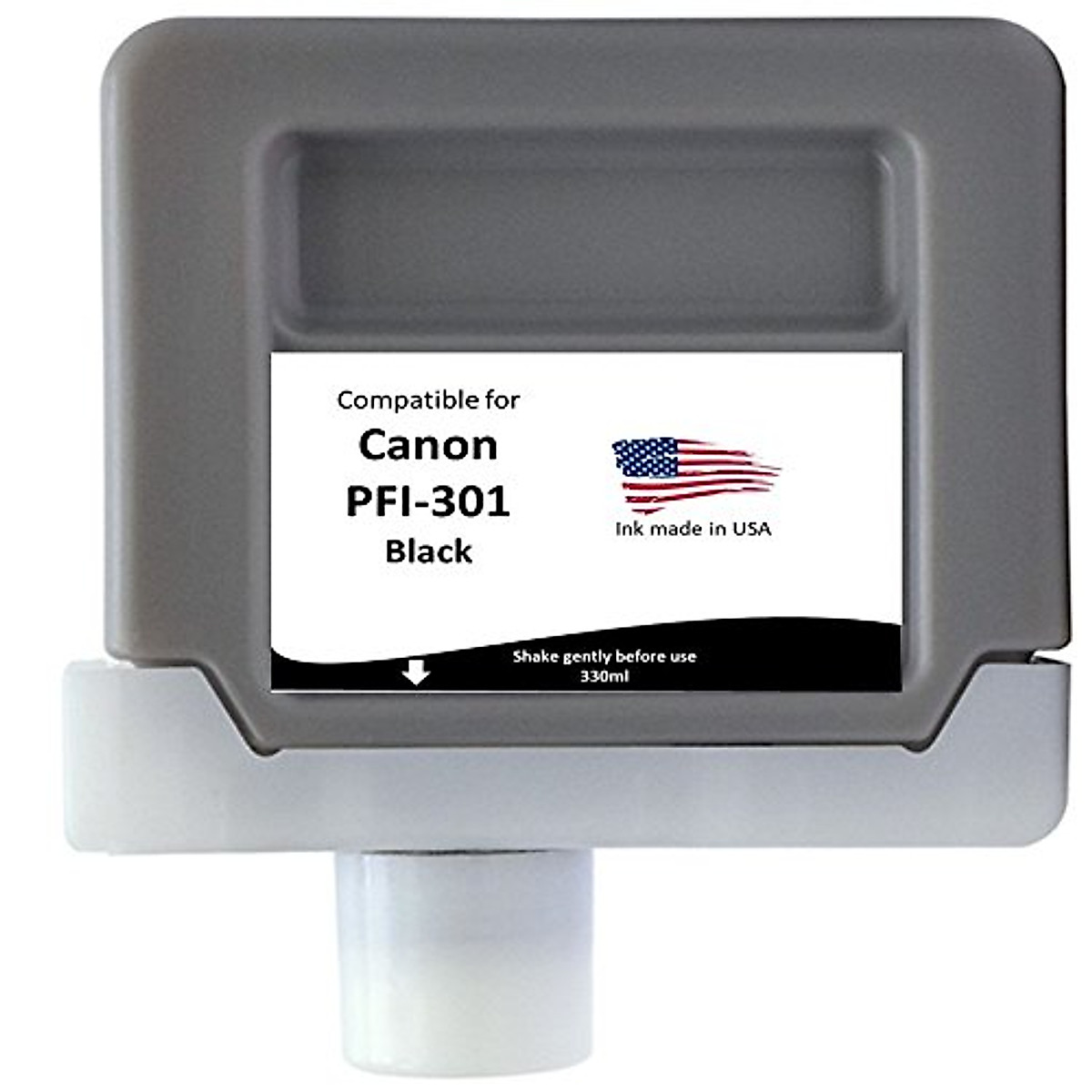 Compatible Non OEM Canon IPF-301BK Cartridge- Black