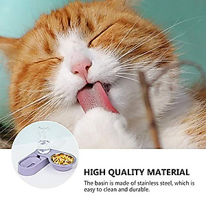 balacoo Rabbit Water Bottle Pet Water Dispenser Cat Feeder Dog Food Container Pet Feeder Water Dispenser Dog Cat Food Dispenser Bowls Collapsible Water Bottle